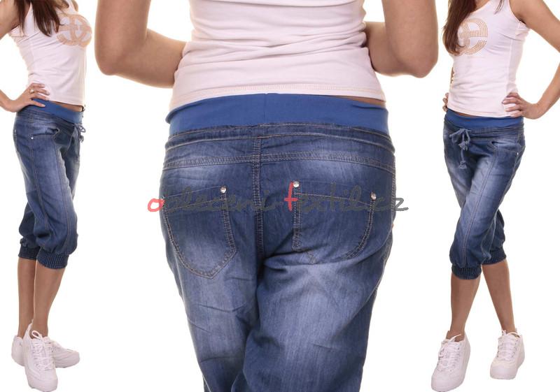 Dámské volné 3/4 kalhoty Queen o.f. cr-ri01