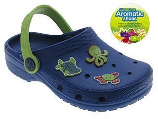 Dětské plážové boty Clogs Beppi s vůní a ozdůbkami - modrá - DOPRODEJ ...