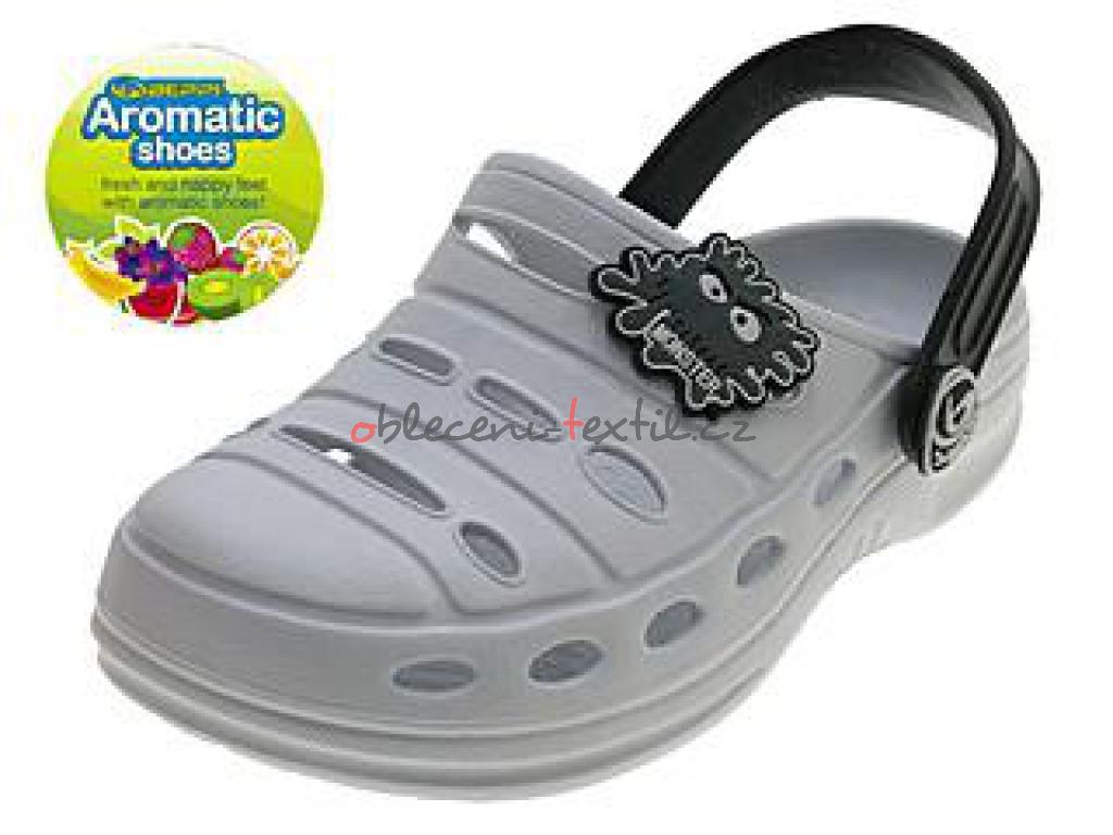 Dětské plážové boty Clogs Beppi s vůní - bílá - DOPRODEJ