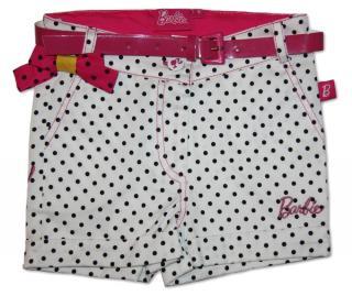 Dívčí puntíkované kraťasy Barbie