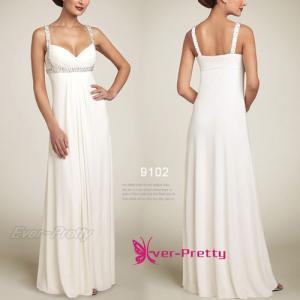 Plesové šaty bílé Ever pretty ever01wh
